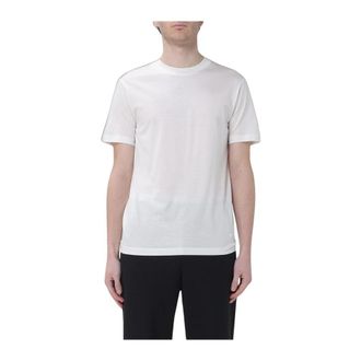 Emporio Armani Nat&uuml;rlicher Rundhalsausschnitt Kurze &Auml;rmel - - Tops - Herren - Wei&szlig; - M