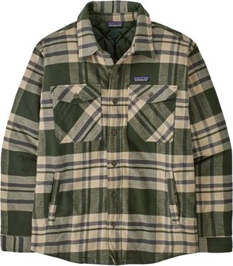 Patagonia Homme, Vestes, Vert, Taille: XL Chemise en flanelle Fjord isol&eacute;e et l&eacute;g&egrave;re