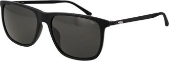 Fila Homme, Accessoires, Noir, Taille: ONE Size Rubber Lunettes de soleil