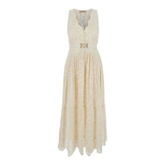 Twinset Damen, Kleider, Wei&szlig;, MGr&ouml;&szlig;e