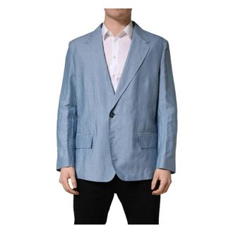 Dolce & Gabbana Blazer Jacke - - Jackets - Herren - Blau - M