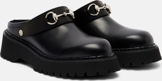 Gucci Mules Horsebit en cuir