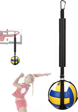 Generico Volleyball-Plektrentrainer, verstellbar, schwei&szlig;absorbierender Gurt, multifunktionale Ausr&uuml;stung, ausgewogenes Angriffsunterst&uuml;tzungsset f&uuml;r Basketbal
