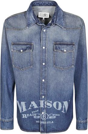 Maison Margiela Chemise - Bleu