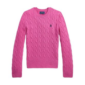 Polo Ralph Lauren Kuscheliger Zopfmuster-Pullover - - Knitwear - Damen - Rosa - S