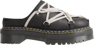 Rick Owens Dr. Martens x Rick Owens Quad Sole Megalace Mules