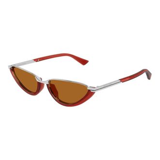 Bottega Veneta Femme, Accessoires, Gris, Taille: ONE Size Metal Frames 46S Lunettes de soleil