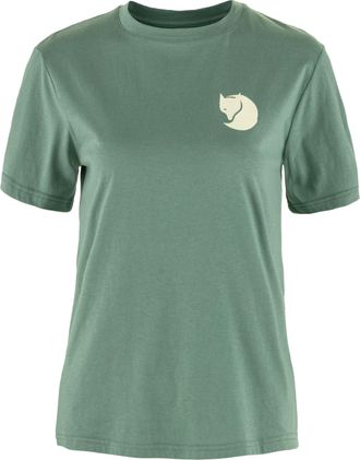 Fjällräven Damen Walk with Nature T-Shirt, Patina Green, XS