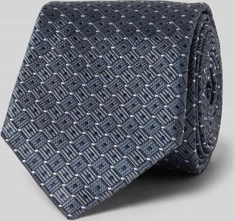 Willen Krawattenfabrik Krawatte aus Seide im Allover-Look (7,5 cm)