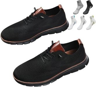 Generic Baskets Oxford en maille pour homme - L&eacute;g&egrave;res et d&eacute;contract&eacute;es - Pour la marche, le tennis, la conduite - Pour le travail, les voyages et les trajets 
