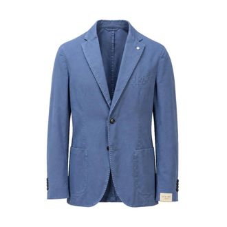 L.B.M. 1911 Baumwollblazer - - Jackets - Herren - Blau - M
