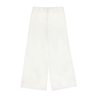 Maison Margiela Weite Hosen - - Trousers - Damen - Wei&szlig; - S
