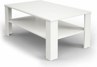 Vicco Couchtisch, Wei&szlig;, 100 x 60 cm