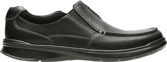 Clarks Unisex Cotrell Free Shoes, Black Oily Lea, 42.5 EU