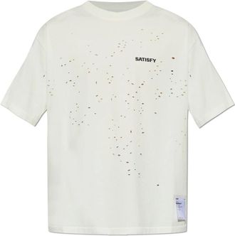 SATISFY Satisfy, Homme, Tops, Beige, Taille: XL T-shirt MothTech