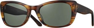 Eyevan 7285 Gentry-E Sun - - Accessories - unisex - Braun - 55 MM
