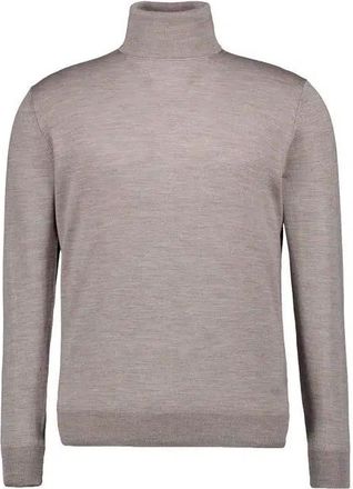 Boggi Milano Herren Pullover braun unifarben
