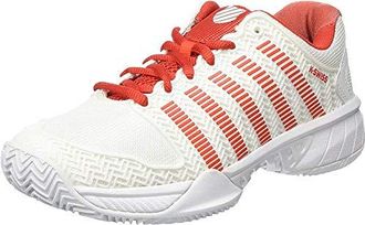 K-Swiss Performance KS Tfw Bigshot Light 3, Chaussures de Tennis Femme Blanc (White/Fiesta 01) 39.5 EU