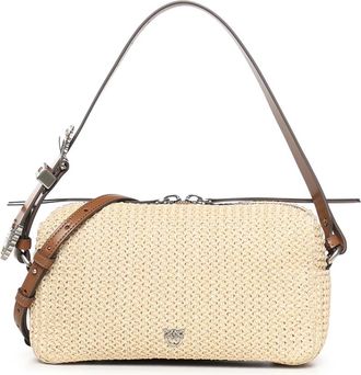 Pinko Pinko, Femme, Sacs, Beige, Taille: ONE Size Borsa