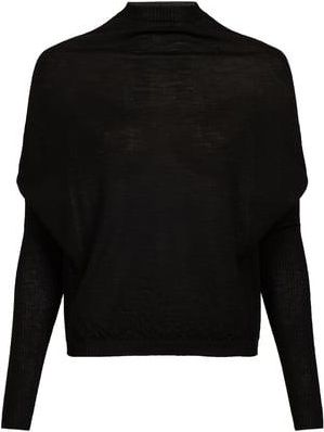 Rick Owens Pull droit col rond en laine