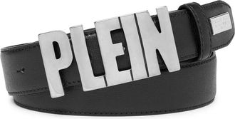 Philipp Plein Homme, Accessoires, Noir, Taille: 100 CM Leather Belt TM