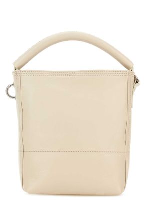 Burberry Leather Shoulder Bag - Beige
