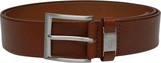 HUGO BOSS Connio G&uuml;rtel, Leder (Hellbraun)