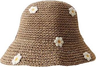 Generic Chapeau Chapeau Femme Été Plage Chapeau de Soleil Chapeau Bloc de Soleil Chapeau Grande Tête Autour Version Coréenne Respirant Petit Bord Chapeau de P