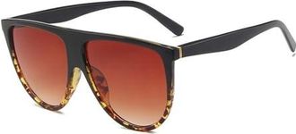 Generic Lunettes De Soleil À Monture Large For Femmes, Conduite, Vacances En Plein Air, Hommes(Brown)