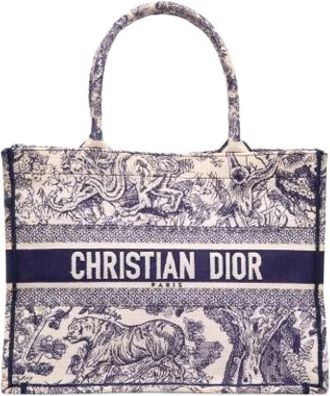 Dior Pre-owned Book Tote - - Pre-owned - Damen - Blau - ONE SIZE