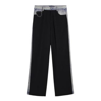 Desigual Femme, Pantalons, Noir, Taille: 42 FR Miranda Pant
