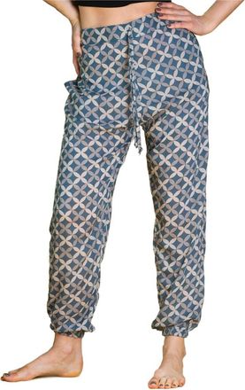 Panasiam CM2 Relaxed Pants, 07 Shippo Blue M