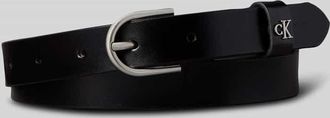 Calvin Klein G&uuml;rtel aus echtem Leder mit Logo-Detail