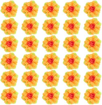 BESPORTBLE 50 St&uuml;ck PE Ersatzduftblumen Aromatherapie Diffusor Bl&uuml;tendekor Gelb Kompakt f&uuml;r B&uuml;ro Wohnzimmer Badezimmer