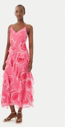 Vero Moda Abendkleid Smilla 10346307 Rosa Regular Fit