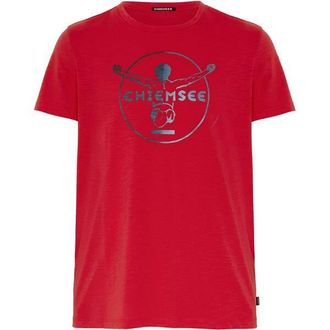 Chiemsee T-Shirt mit changierendem CHIEMSEE Printrint - GOTS zertifiziert