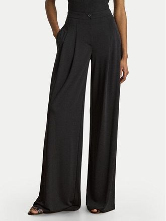 Lauren Ralph Lauren Stoffhose Chabrell 200980217001 Schwarz Wide Leg