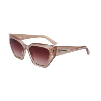 Karl Lagerfeld Cat-Eye Sonnenbrille - - Accessories - Damen - Beige - 54 MM