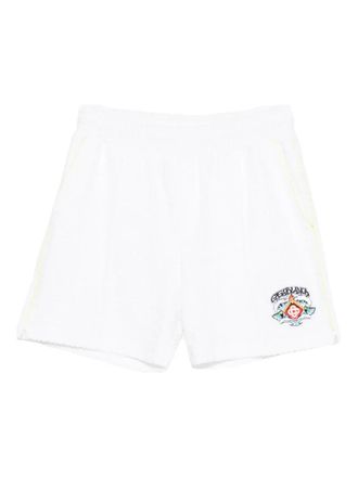 Casablanca towelling monogram shorts