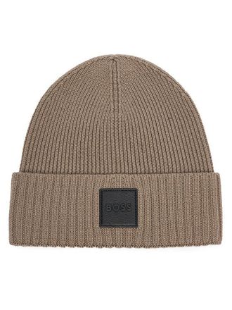 HUGO BOSS M&uuml;tze Flavio50522426 Hellbraun