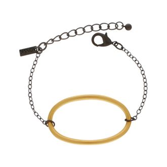Dansk Copenhagen Tempeste In:store 2 Ton Kette Armband - - Accessories - Damen - Schwarzk - ONE SIZE