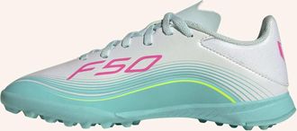 adidas f50 Messi League Turf Fussballschuh Kids weiss