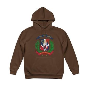 Generic Sweat &Agrave; Capuche Dominicain Embl&egrave;me National pour Hommes Adultes Et Adolescents Doublure Polaire Sweatshirt pour Patriotes Hoodie Hommes Femmes Pull &Agrave; 