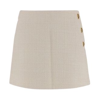 Pinko Flan Skirt - - Skirts - Damen - Wei&szlig; - L