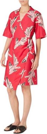 Paul Smith Femme, Robes, Multicolore, Taille: 36 FR Draped Wrap Dress