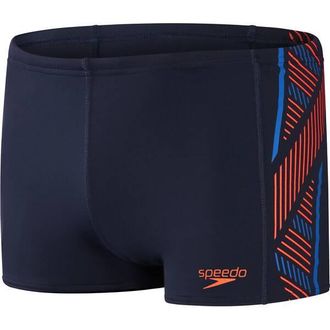 Speedo Badehose TECH PNL ASHT AM NAVY/ORANGE