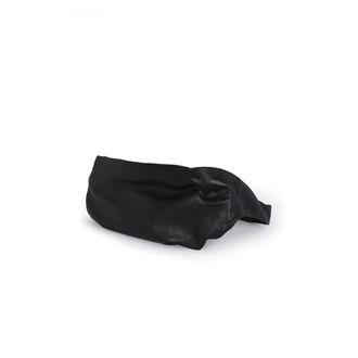 Cortana Schwarze Leder Bauchtasche - - Bags - Damen - Schwarzk - ONE SIZE