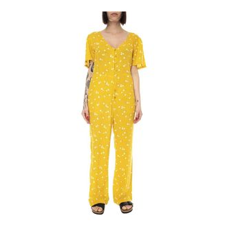 Obey Damen, Jumpsuits & Playsuits, Gelb, W28Gr&ouml;&szlig;e