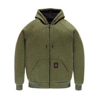 RefrigiWear Homme, Sweatshirts et sweats &agrave; capuche, Vert, Taille: L Frankie Fleece