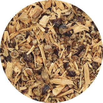 NKlaus 100g Divinatorium würziges Räucherwerk Sandelholz Wacholderbeeren Zeder 1488